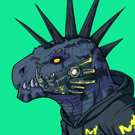 X Raptor Punk #668 - X Raptor Punks | xrp.cafe